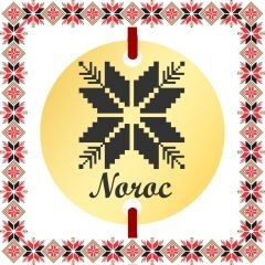 Martisor Bratara Inox Banut Auriu Floare Noroc