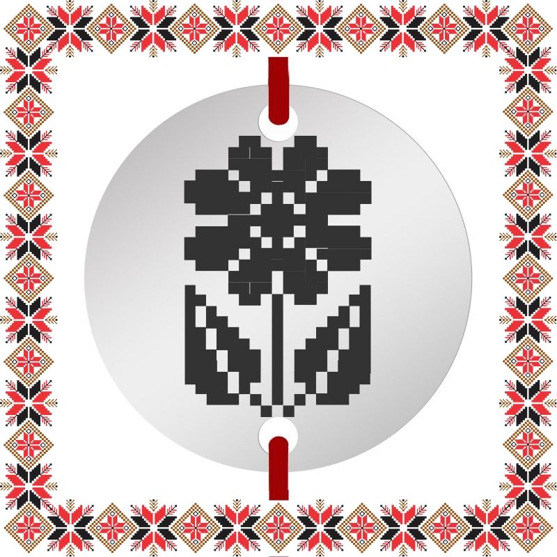 Martisor Bratara Inox Banut Floricica