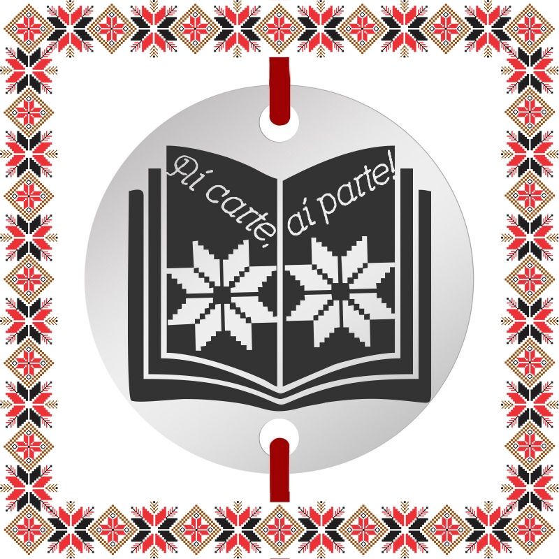 Martisor Bratara Inox Banut Carte