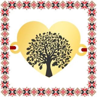 Martisor Bratara Inox Banut Auriu Floare Speranta