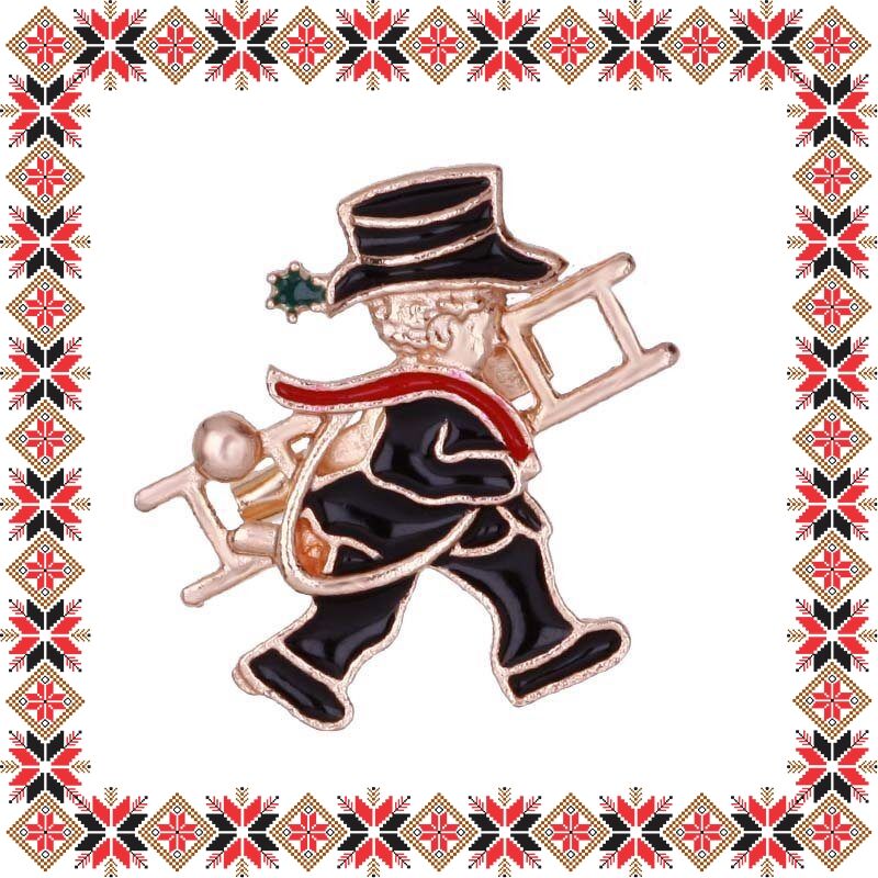 Martisor Brosa Mica Cosarul Vesel cu Noroc