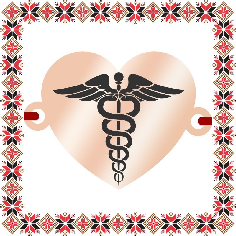 Martisor Bratara Inox Inima Rose Gold Simbol Medicina