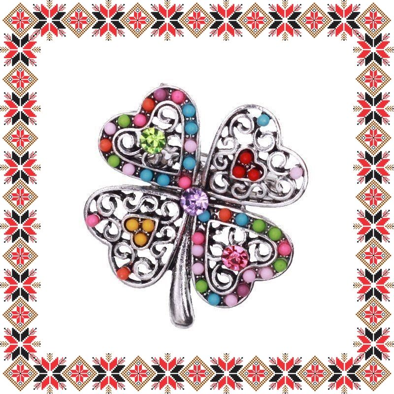 Martisor Brosa Trifoi Model Filigranat