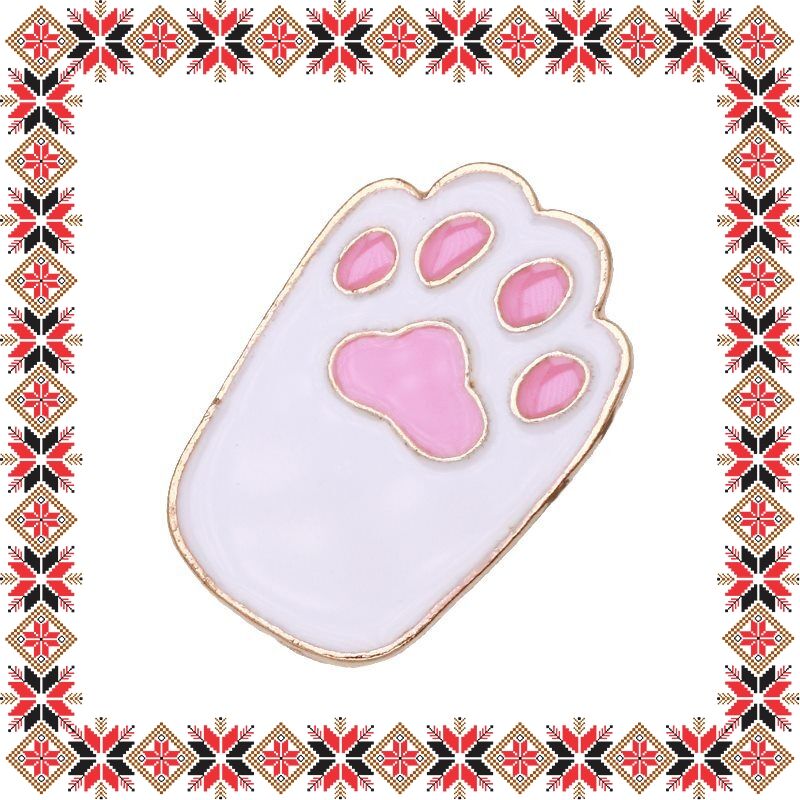 Martisor Brosa Labuta Alba de Pisica