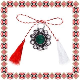 Martisor Brosa Floare Petale Sidefate
