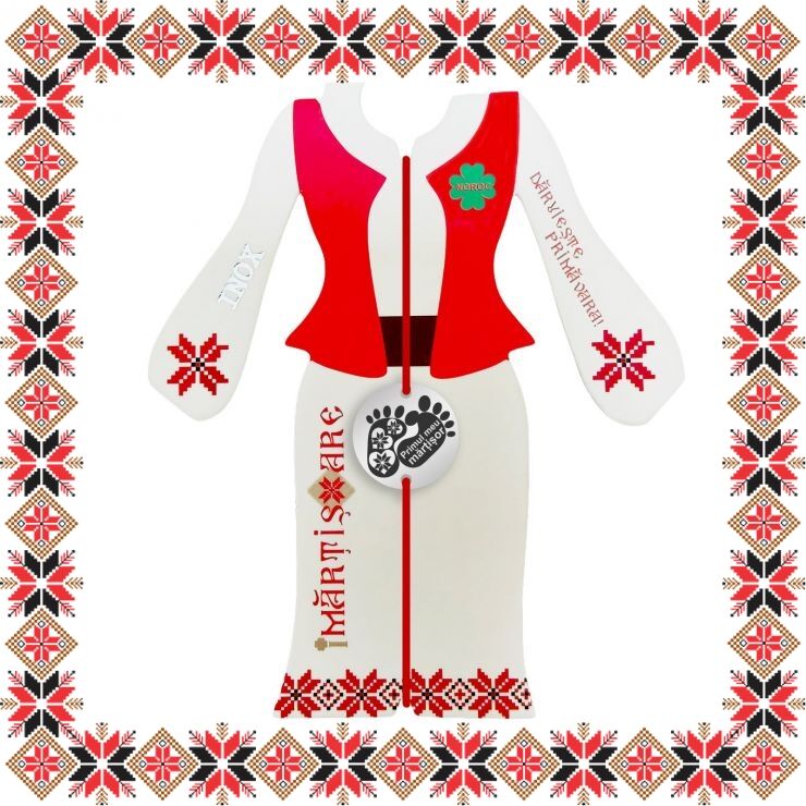Martisor Bratara Inox Banut Primul Martisor
