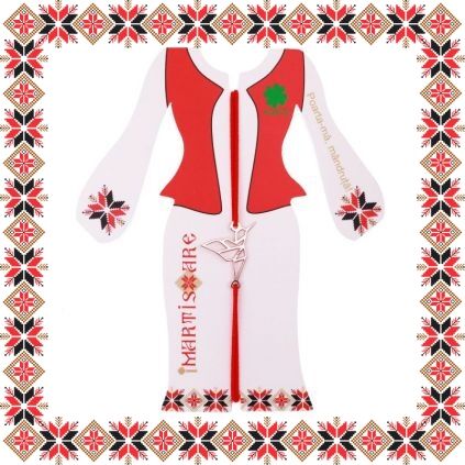 Martisor Bratara Argint 925 Placat Aur Roz 18K Pasarea Colibri Origami